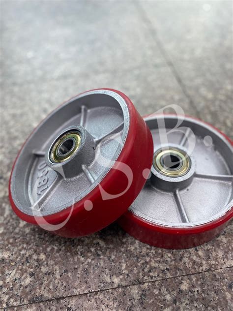 ล้อแฮนด์ลิฟท์ ขนาด 180x50 Mm Hand Lift Wheel อะไหล่ประกอบล้อชิ้นส่วนแฮนด์ลิฟต์ C S B Machine