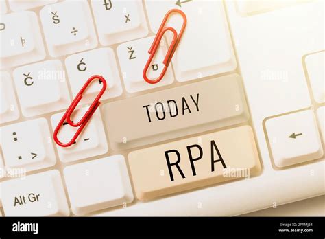 Handwriting Text Rpa Internet Concept Robotic Process Automation Form