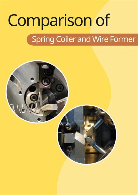 Comparison Of Spring Coiler And Wire Former Simco