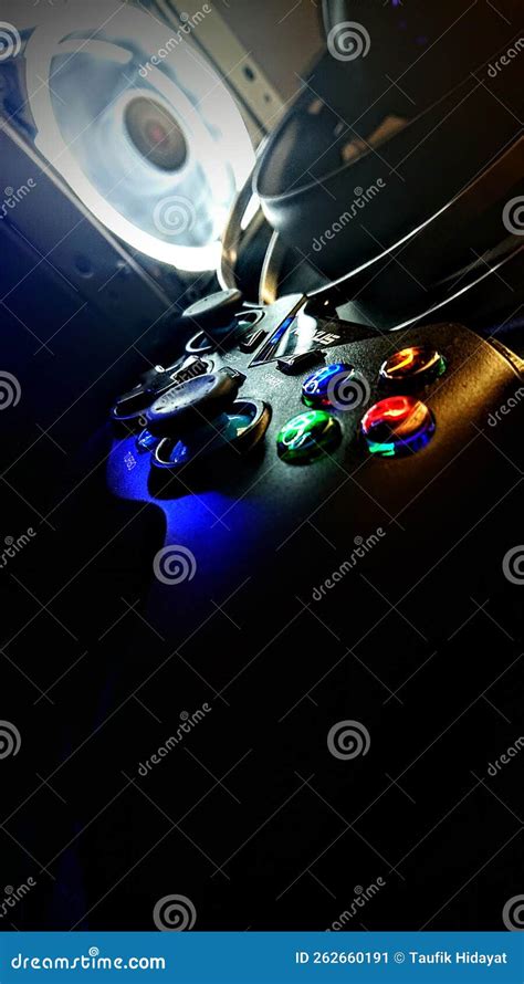 Gaming Computer Controller Cpu Rgb Gear Stock Image Image Of Controller Gear 262660191