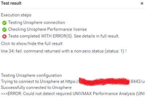 Vipr Srm 4601 Unable To Collector Performance Data After Upgrading Unisphere For Powermax