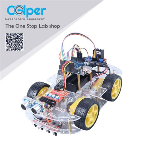 Stem Diy 4wd Smart Robot Car Kit For Arduino Colper