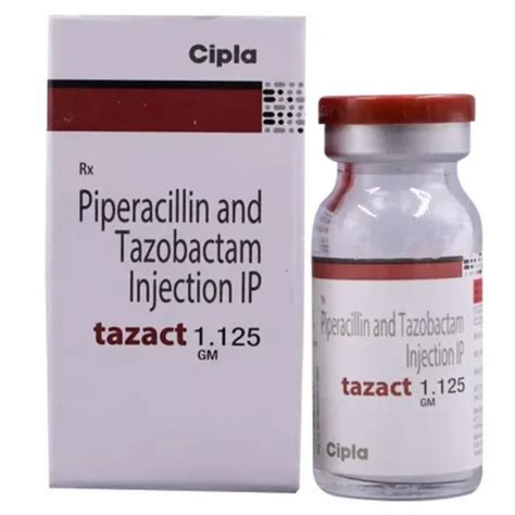 Tazact And Tazobactam Injection Ip At ₹ 447 33 Vial Piperacillin Tazobactam Injection In