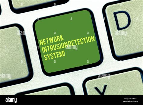 Handwriting Text Writing Network Intrusion Detection System Concept Meaning Safety Security