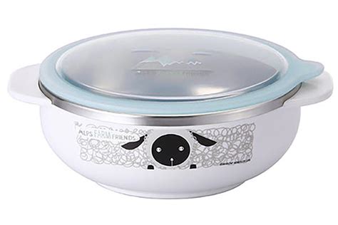 공기·대접 스텐락 알프스팜 대접 400ml 스텐레스 뚜껑 국대접 국산 유아식기 스텐 국그릇 0536 오늘의집 쇼핑