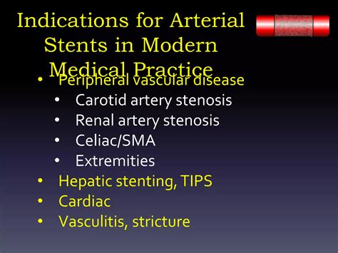 Ultrasound Arterial Stent Complications By Ali Mian Yale University