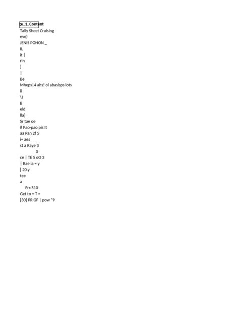 Structured Tables Pdf