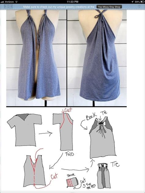 100 Best T Shirt Cutting Designs Images On Pinterest Diy Shirt Diy Cut Tshirts And Upcycled