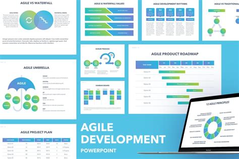 Agile Development PowerPoint Template Design Shack