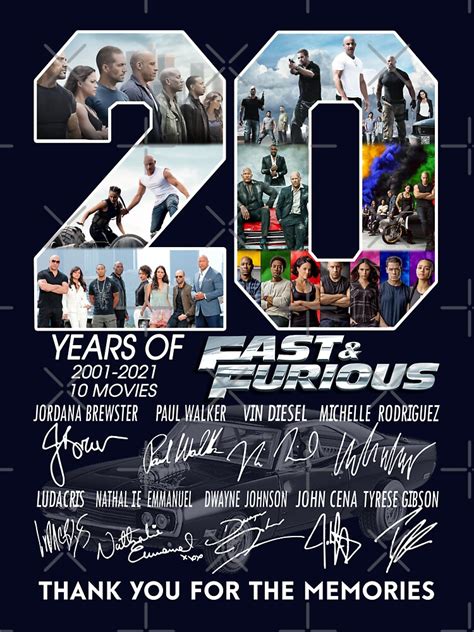 Fasti Andz Furiousn 20 Anniversary Unisex Personalized Unisex Youth Amazing Idea Essential T