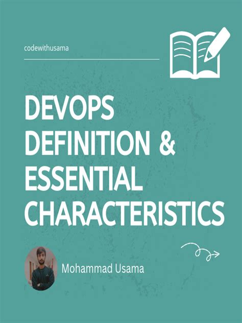 Devops Definition And Essential Characteristics Pdf