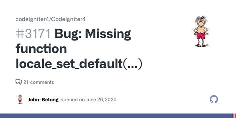 Bug Missing Function Locale Set Default · Issue 3171