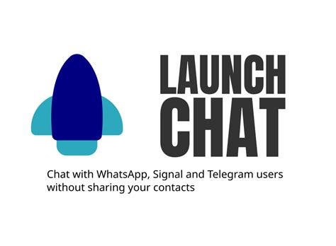 Github Vinaygopinathlaunch Chat Chat With Whatsapp Signal And Telegram Users Without Saving