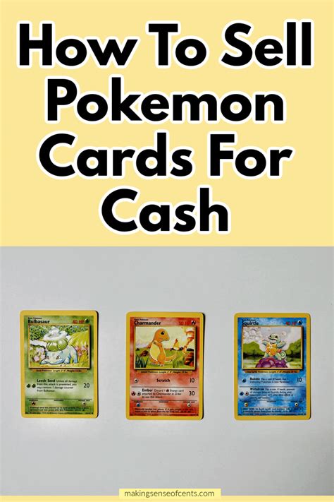 15 Best Places To Sell Pokemon Cards How To Sell Pokemon Cards