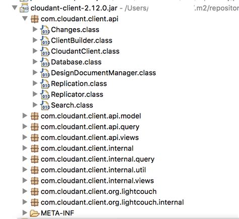 Java Noclassdeffounderror For Comcloudantclientapiclientbuilder