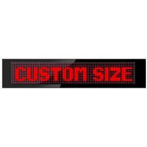 ABS Plastic Scrolling Display Board Shape Rectangle At Best Price In Kochi