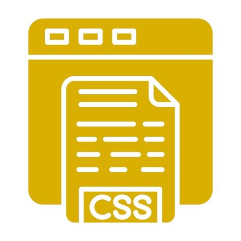 Premium Vector Vector Design Css Code Icon Style
