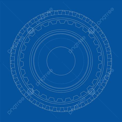 gear wheel vector rendering of 3d computer concept wheel vector