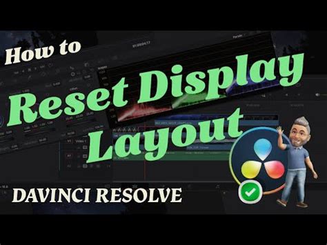 How To Reset DaVinici Resolve UI Layout Restore Display And Windows YouTube