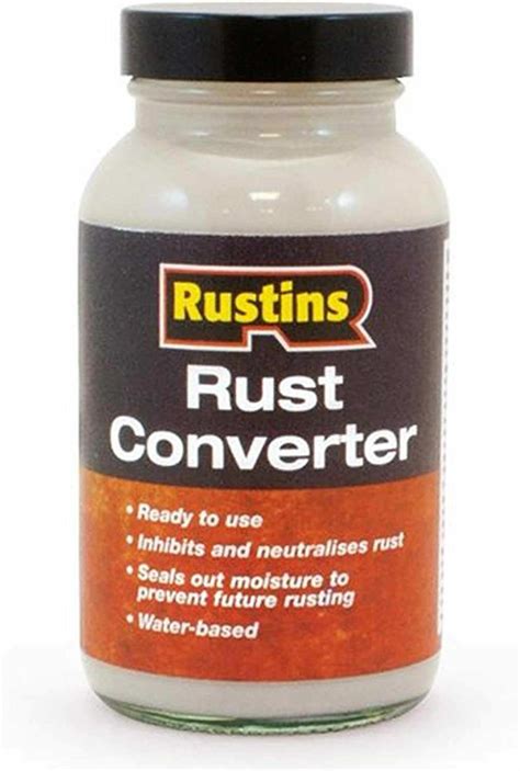 Rustins Rust Converter Inhibits Prevents Further Rust Water Based 250ML Intu DIY Wallpaper