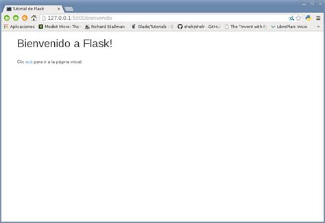 página de seraph configurando un sitio estático con flask