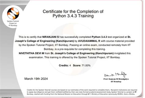 Niranjani S On Linkedin Python Techachievement Codesucess Codingskills