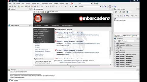 Delphi Xe3 Tutorial 02 Using Button With Label Youtube