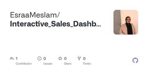 Github Esraameslaminteractivesalesdashboard Using Excel