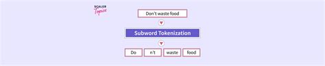 Subword Tokenization Algorithms Scaler Topics