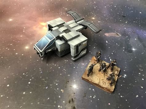 Fichier Stl Space Trooper Skyhook Dropship 15mm・modèle à Télécharger Et