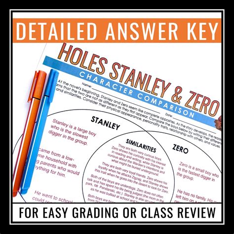 Holes Character Analysis Assignment Comparing Stanley And Zero Lou Presto Plans