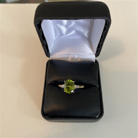 Natural Peridot Gemstone 925 Sterling Silver Handmade Gem