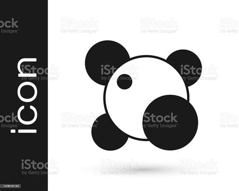 흰색 배경에 격리된 검정 분자 아이콘입니다 화학 분자의 구조 과학 교사 혁신적인 교육 포스터 벡터 개발에 대한 스톡 벡터 아트 및 기타 이미지 Istock