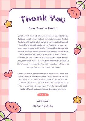 Free Printable And Customizable Cute Letter Templates Canva