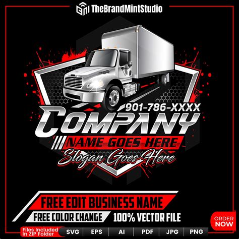 Truck Logo Design Png