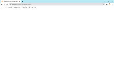 Write Php Script To Print Fibonacci Series Coding Legion