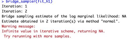 Brms Model Selection I Can T Calculate The Result Of Bf Brms The Stan Forums