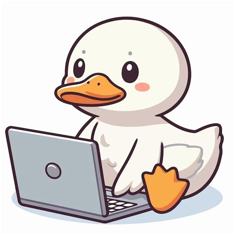 Premium Vector Cute Duck Vector
