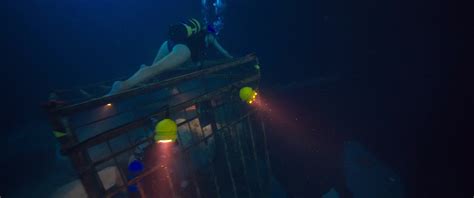Голая Клэр Холт в 47 Meters Down