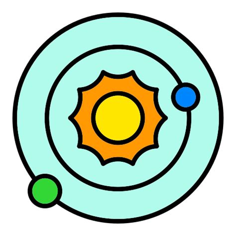 Orbit Generic Color Lineal Color Icon