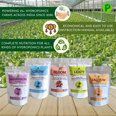 Premium Hydroponics Nutrients Powder Bag At ₹ 250pack In Khurja Id