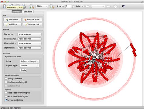 Social Networks Visualiser Showroom