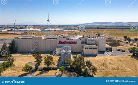 Fairfield California Usa September 14 2023 The Budweiser Brewing