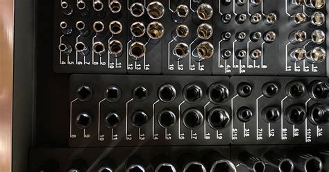 Parameterized Labeled Socket Organizers For Multicolor Printing By Mottn Download Free Stl