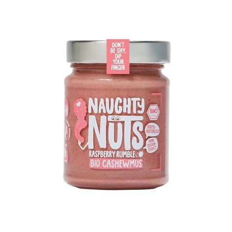 Био Тахан от Кашу с Малина 250g Naughty Nuts Zelen Bg