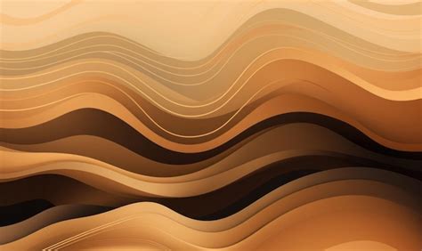 Abstract Tan Color Background Or Wallpaper With Random Patterns Of