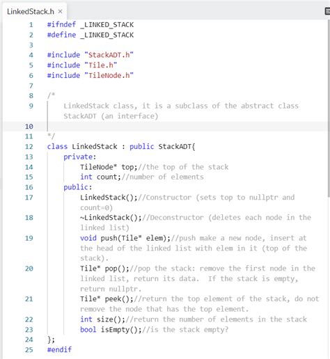 00 Linkedstackh X 1 Ifndef Linkedstack 2 Define
