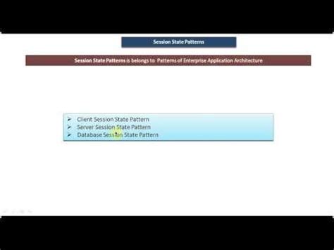 Session State Design Pattern Artofit