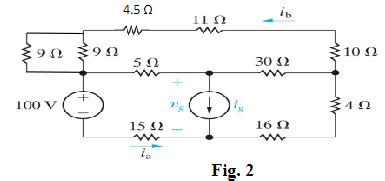 Solved The Current Ia And Ib In The Circuit In Fig Are Chegg Com