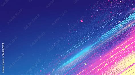 Dither Bitmap Texture 8 Bit Electronic Arcade Game Graphic Horizontal Frame With Noise